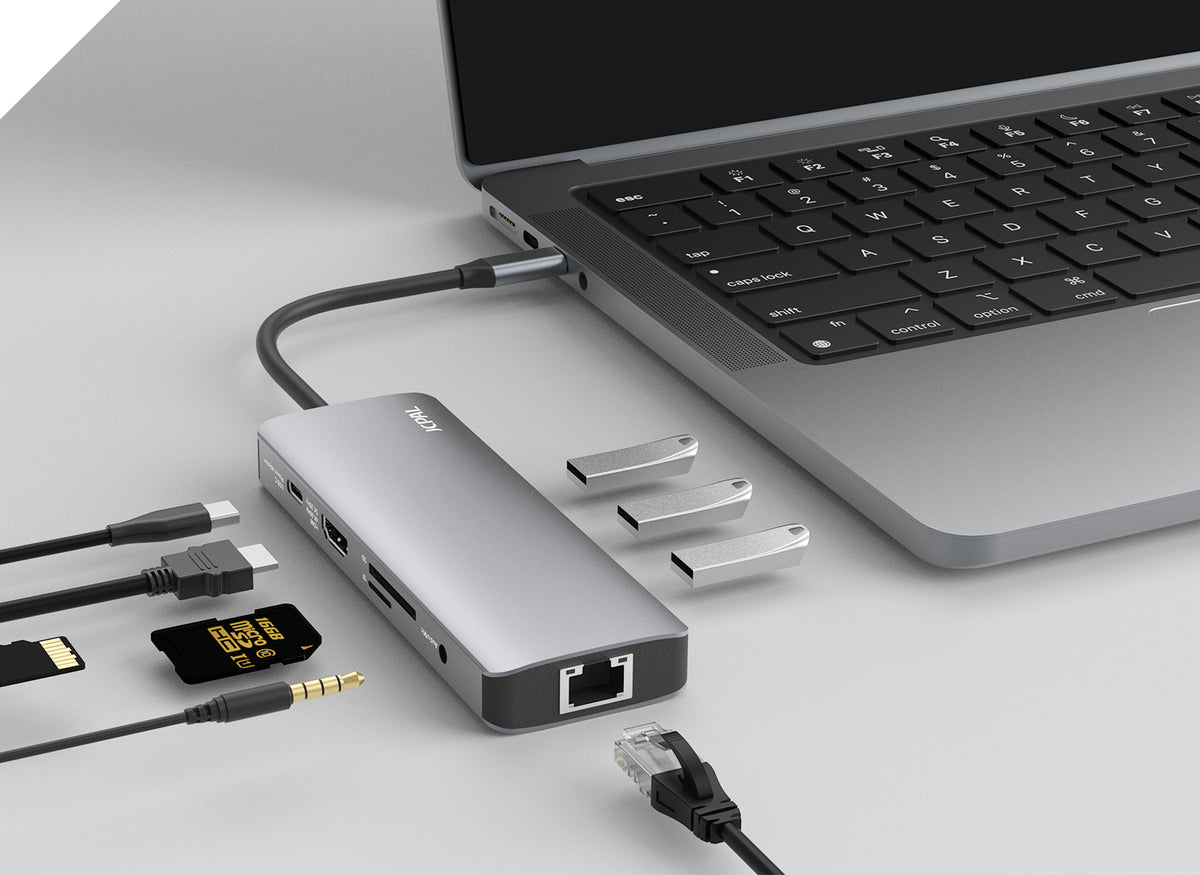 USB-C 9-Port Hub