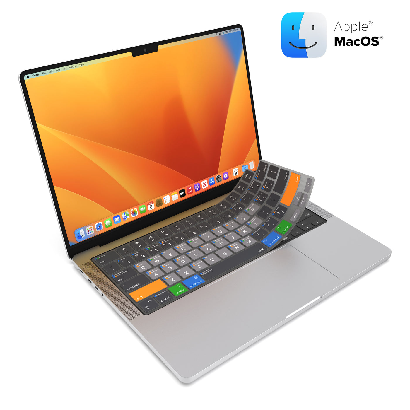 VerSkin Apple MacOS Shortcut Keyboard Protector